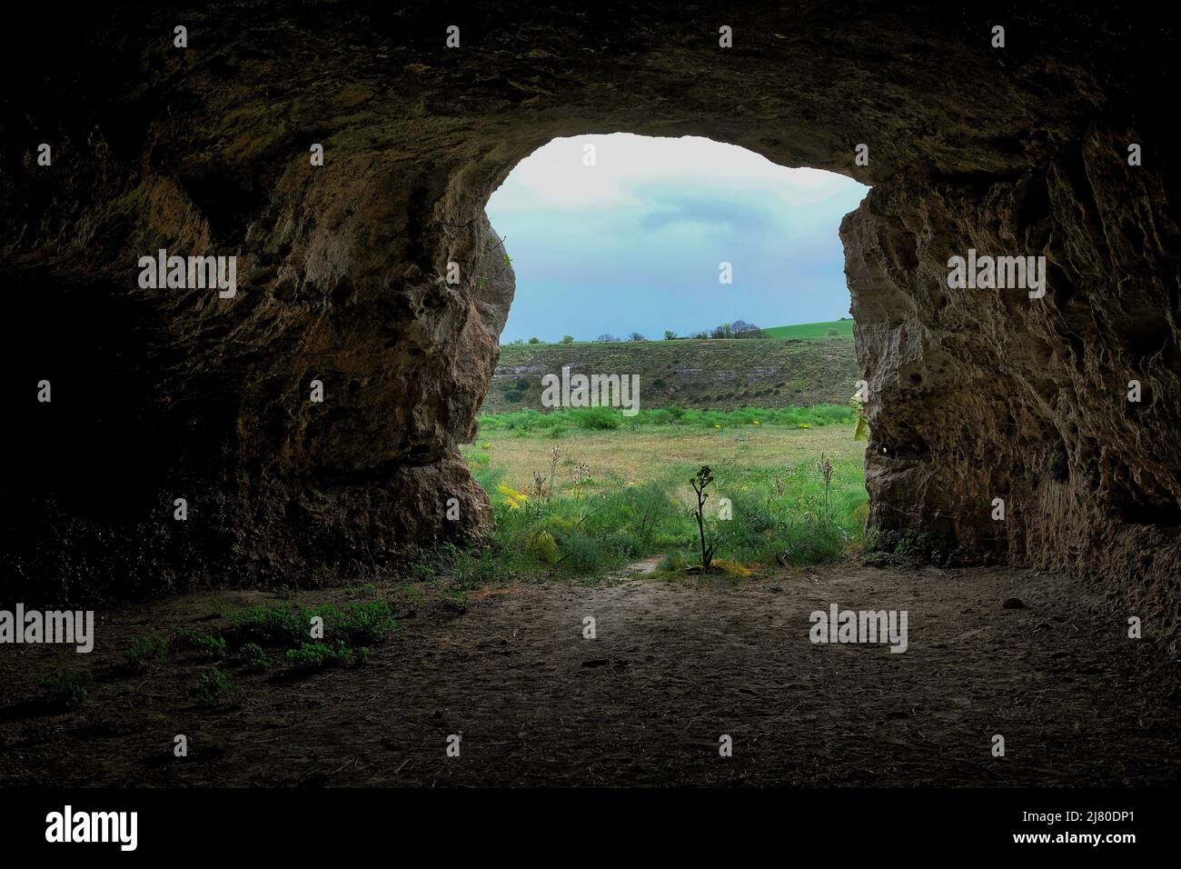 Prehistoric caves in the Murgia Materana reserve (Matera Italy) dating ...