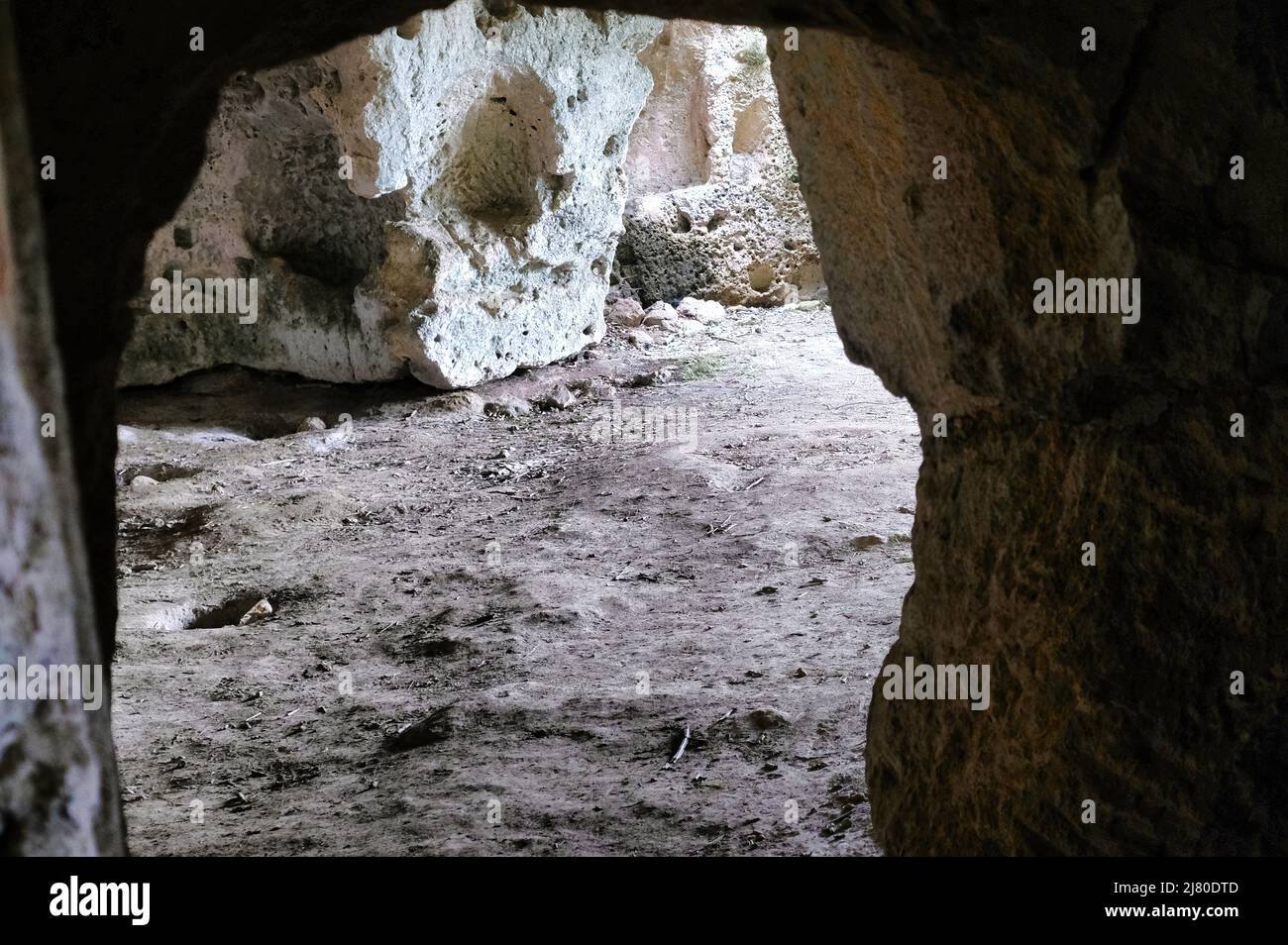 Prehistoric caves in the Murgia Materana reserve (Matera Italy) dating ...
