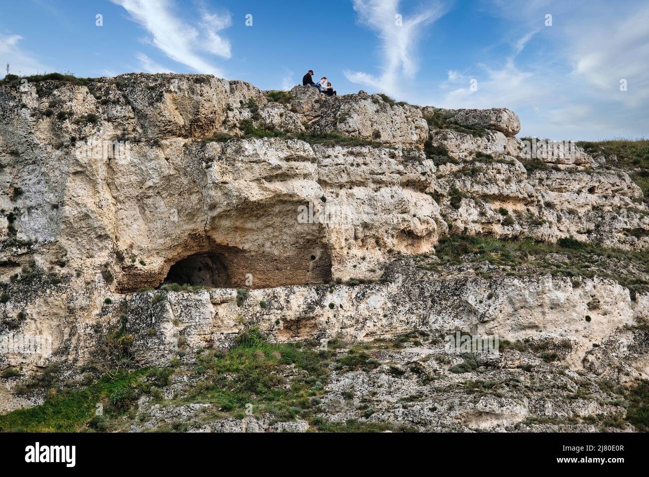 Prehistoric caves in the Murgia Materana reserve (Matera Italy) dating ...