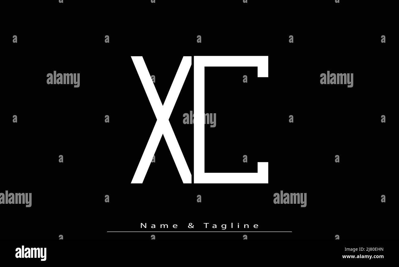 Alphabet letters Initials Monogram logo XC, CX Stock Vector Image & Art ...