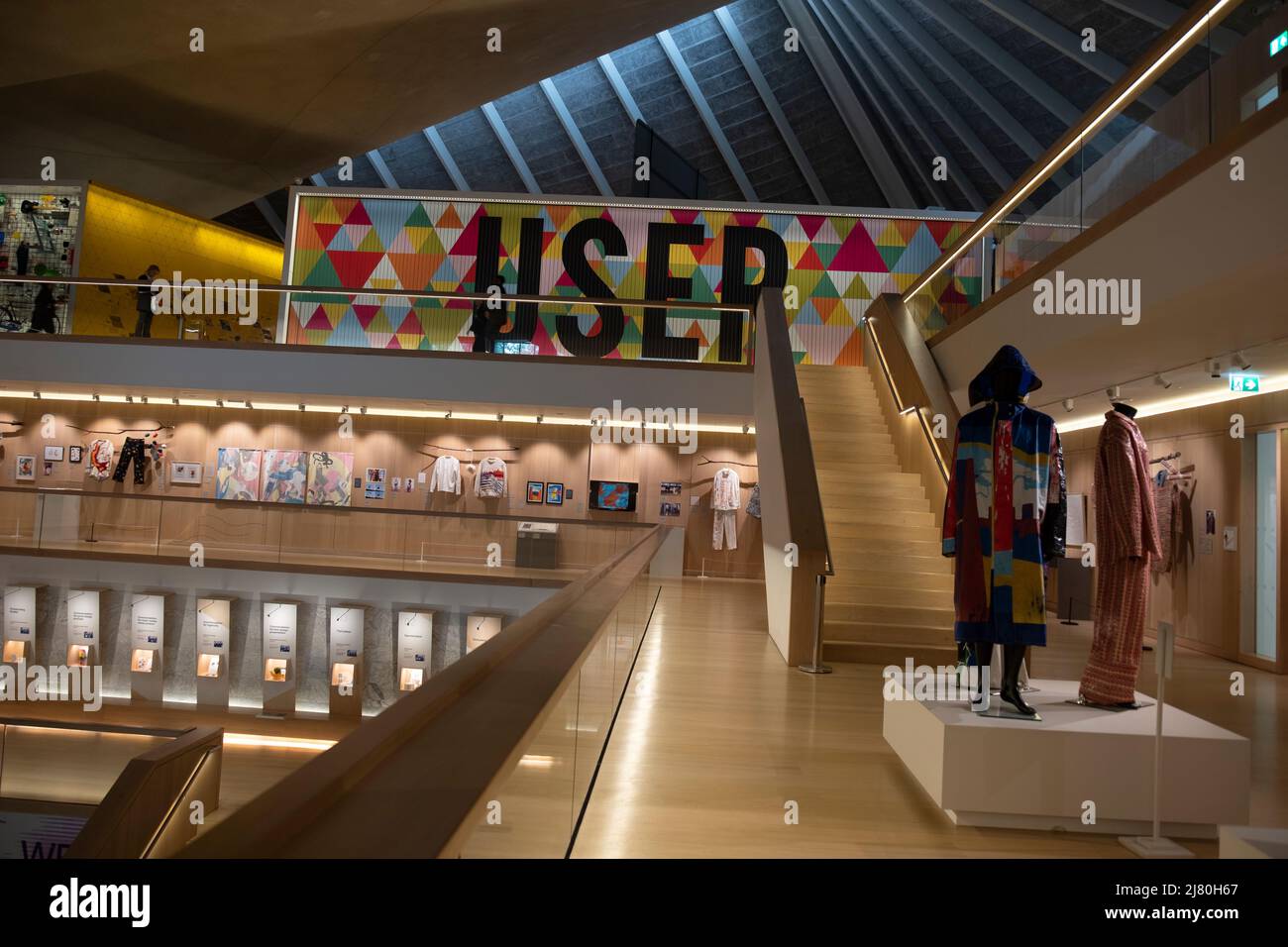 Inside of the design museum in London,UK Stock Photo - Alamy