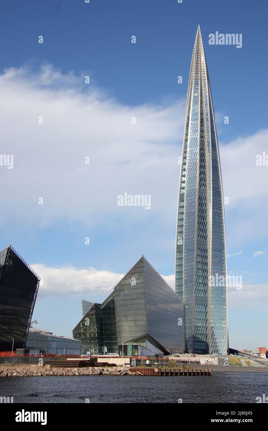 Lakhta center skyscraper hi-res stock photography and images - Alamy