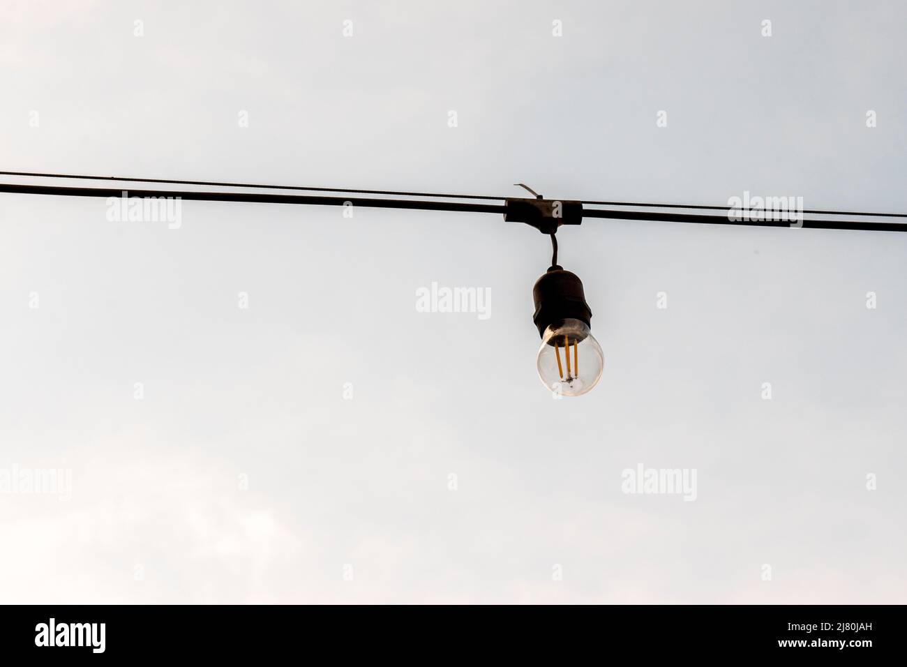 Lighting wires hi-res stock photography and images - Alamy