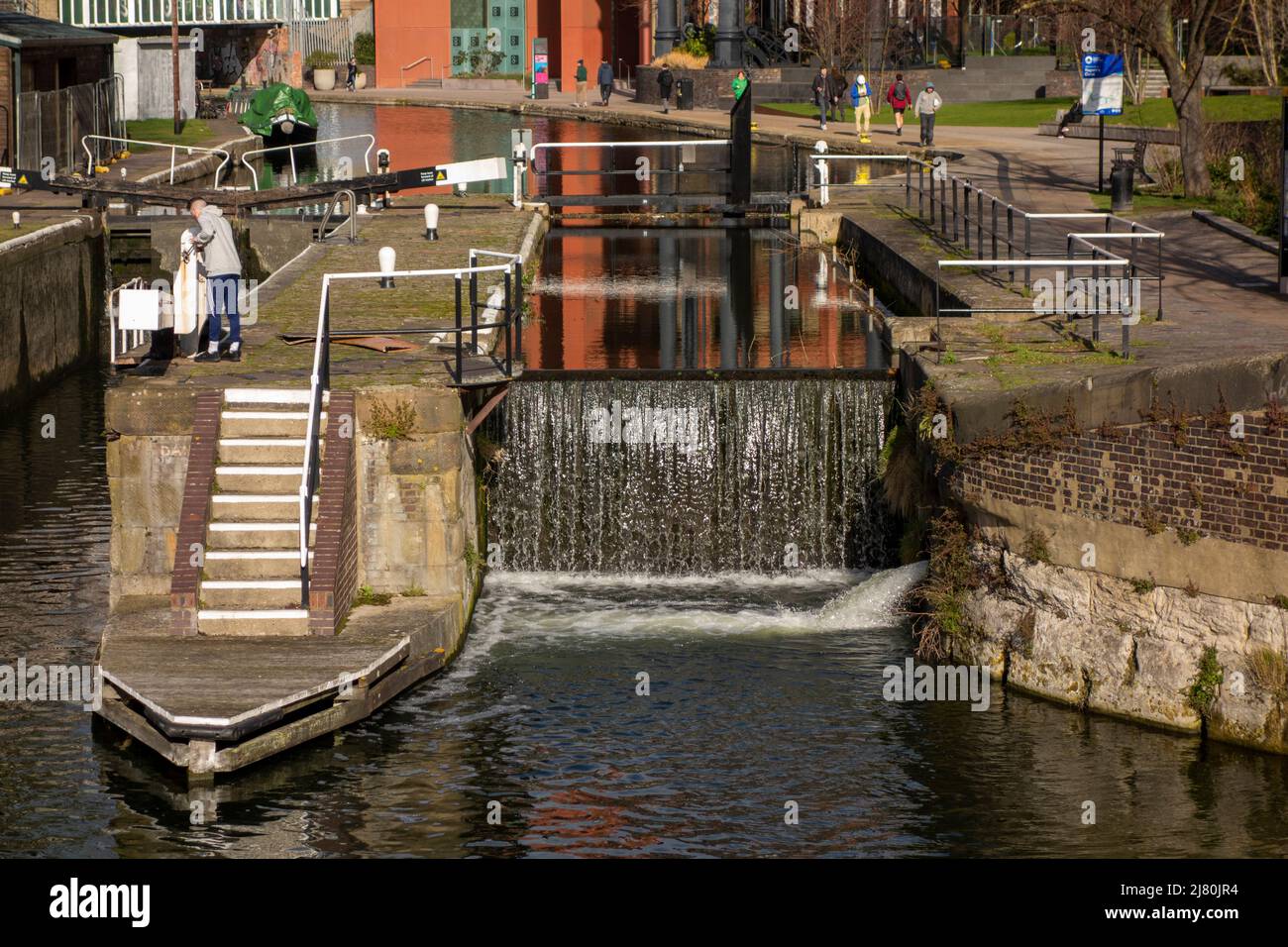 St Pancras Lock, Regent's Canal, Camden, London, UK Stock Photo - Alamy