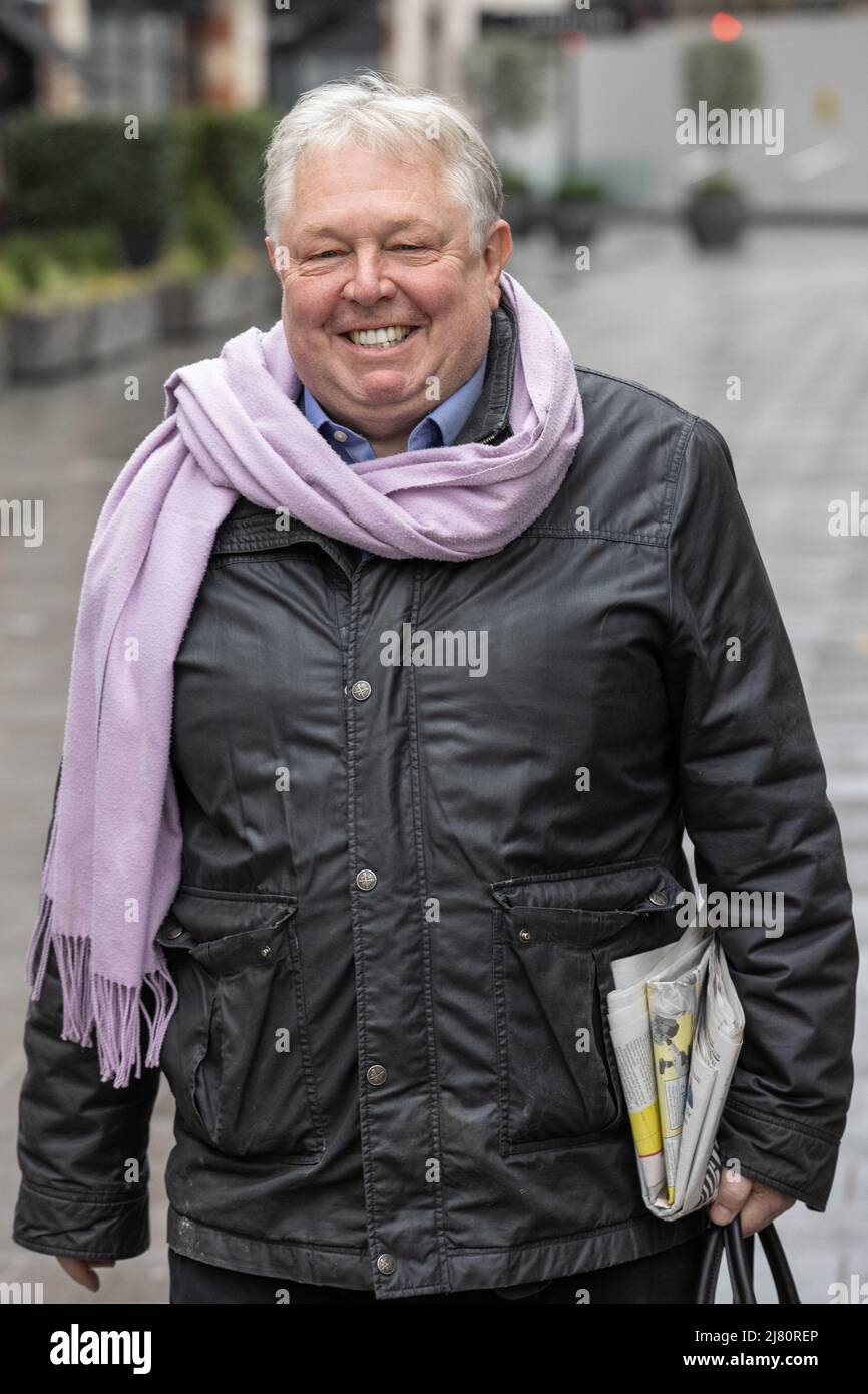 Nick Ferrari seen in Leicester Square after his radio show at LBC ...