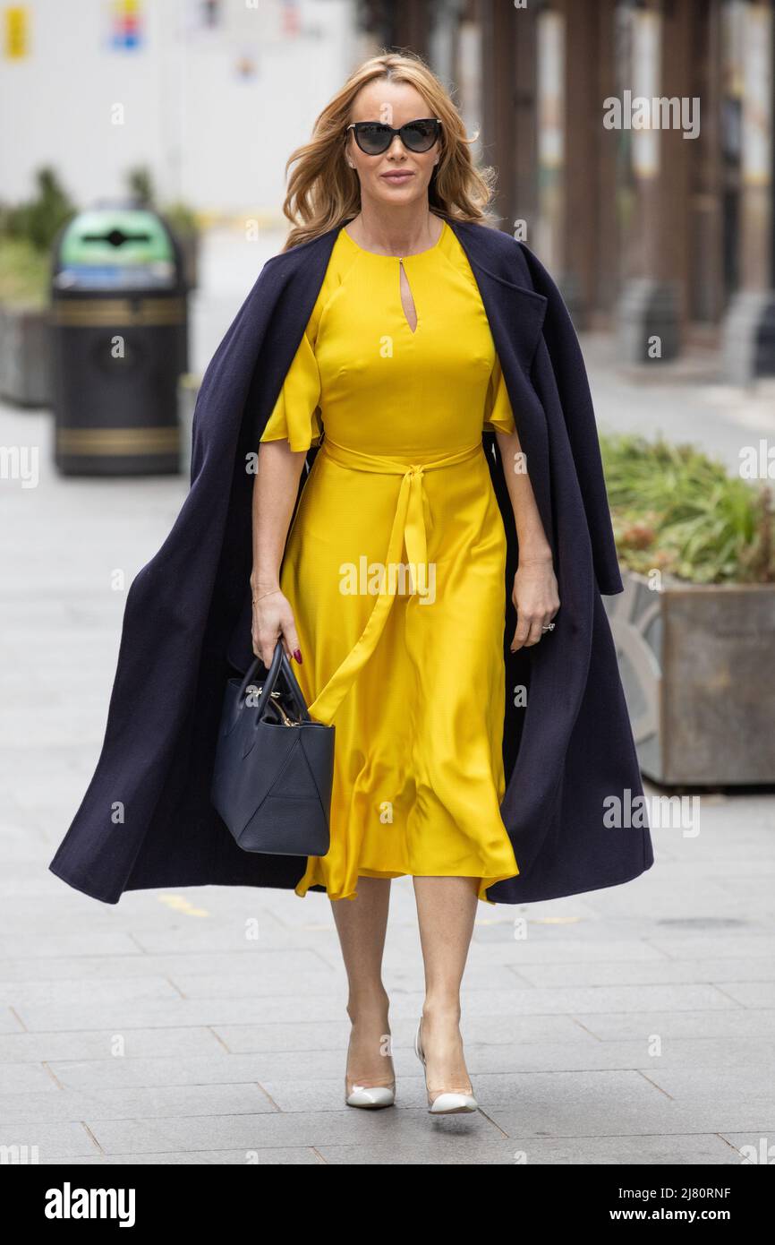 Amanda Holden seen leaving Global Studios after radio show Featuring ...