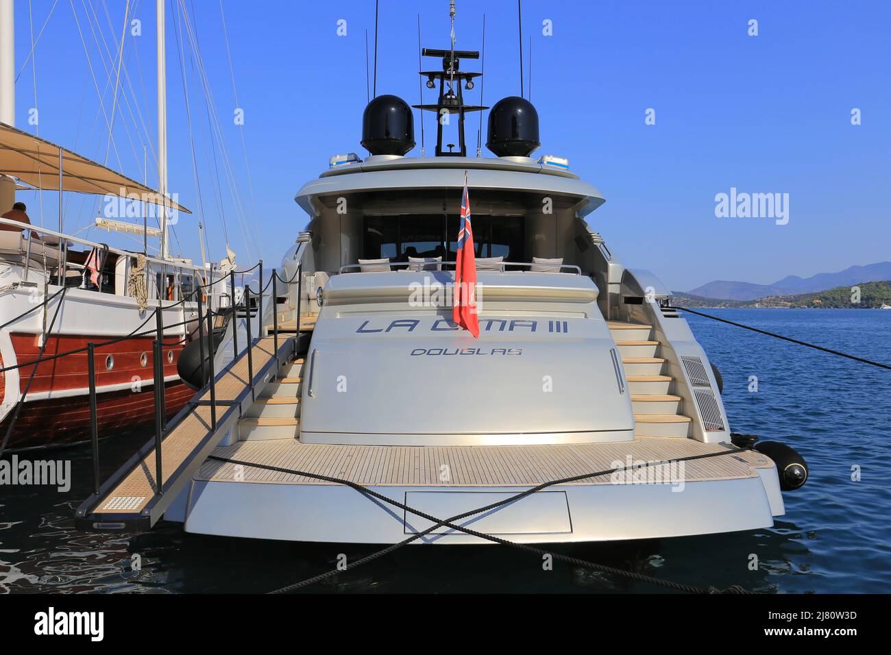 Pershing yacht hi-res stock photography and images - Alamy
