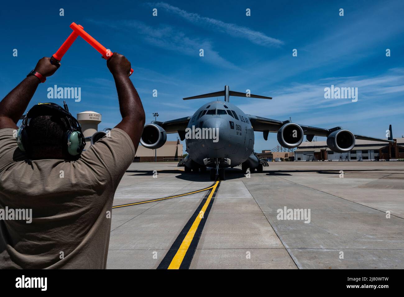 Tech. Sgt. Samuel Bakerx, 911th Aircraft Maintenance Squadron crew ...