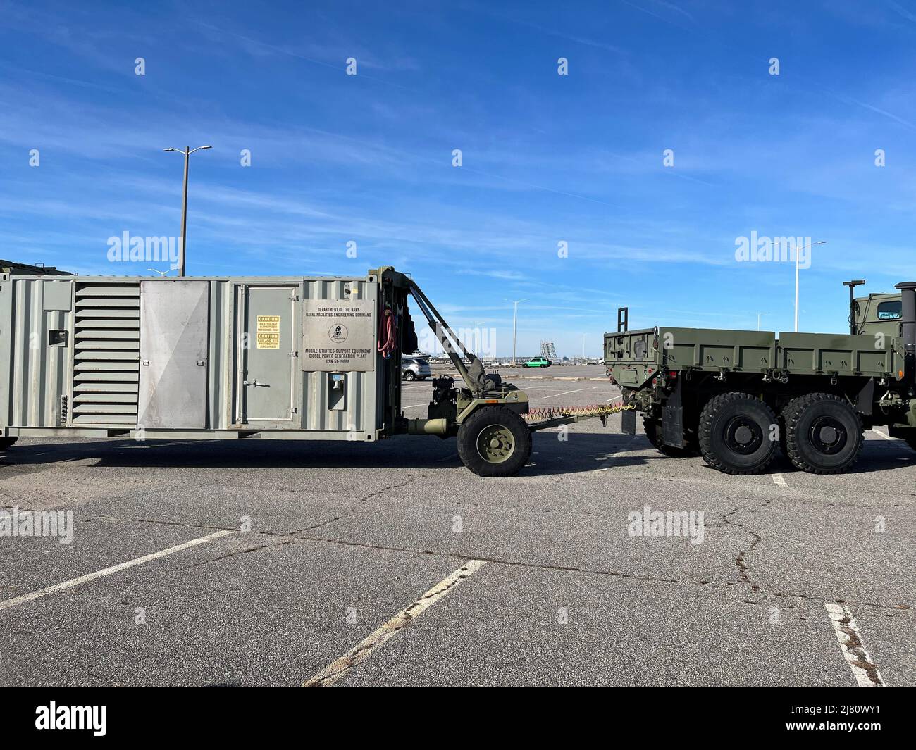 Five MUSE technicians travel to Norfolk Naval Station to assist the USS ...