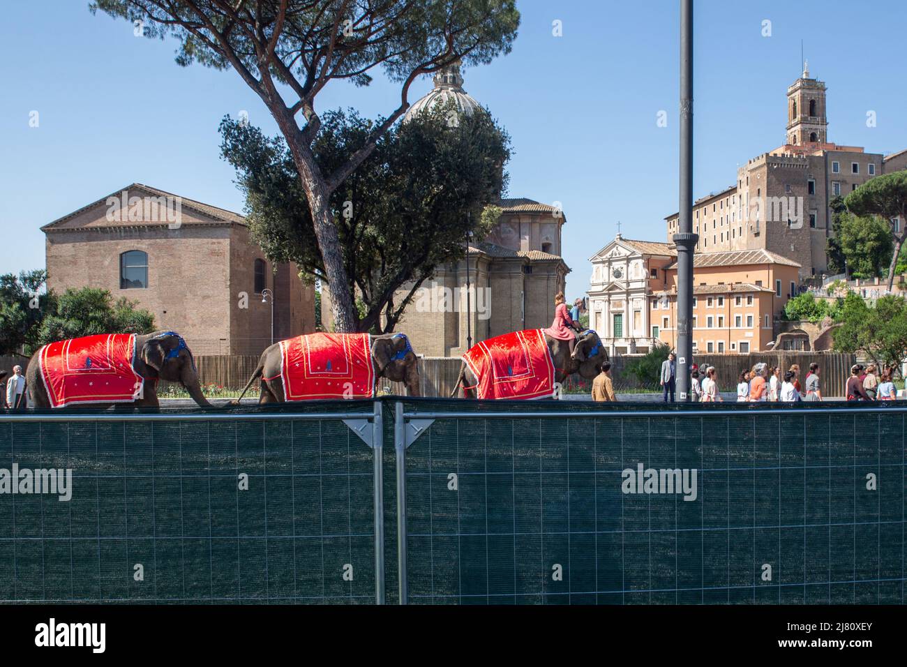 Rome, Italy. 11th May, 2022. A scene from the new film directed by ...