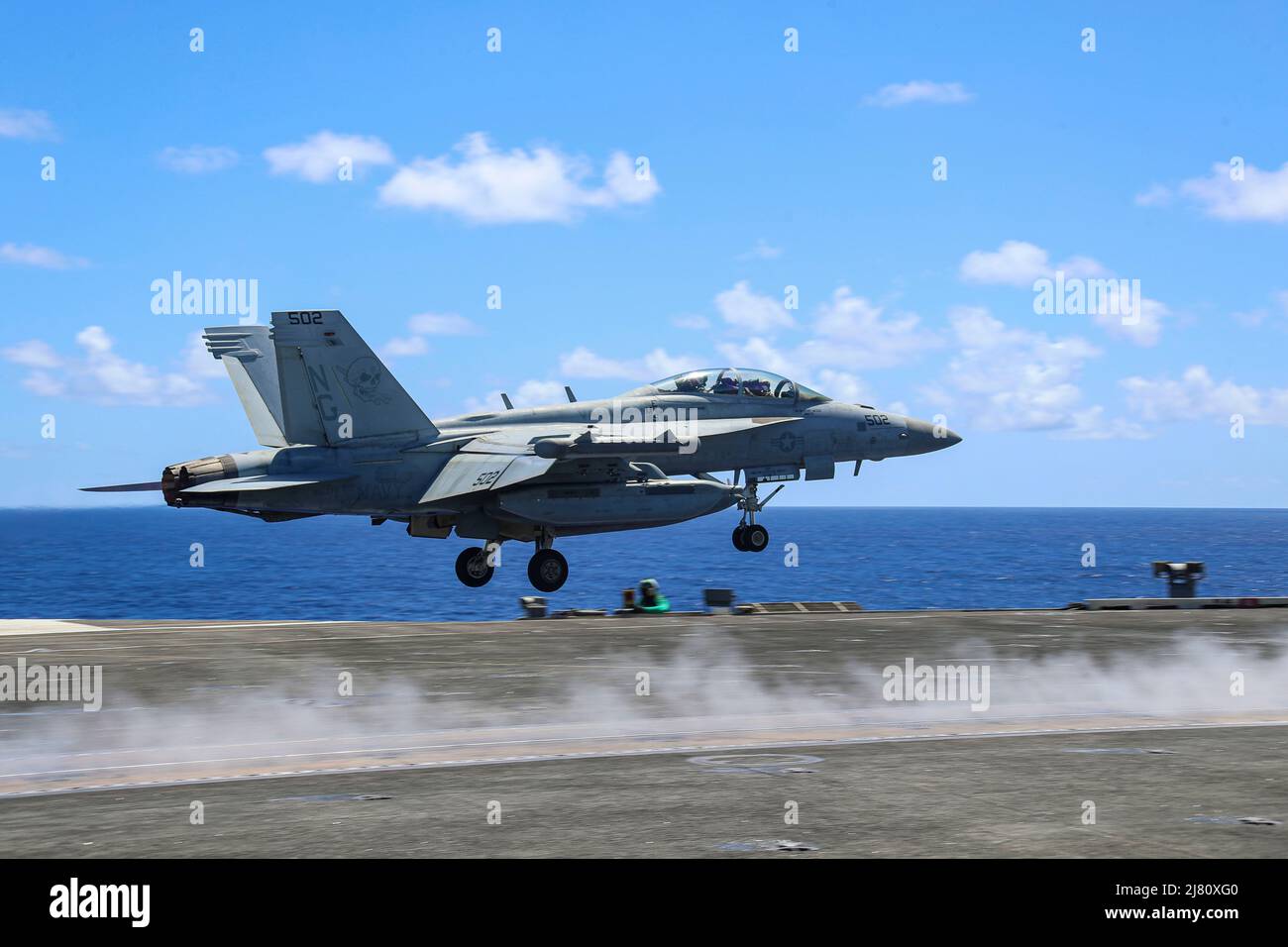 PHILIPPINE SEA (May 10, 2022) An EA-18G Growler, assigned to the ...