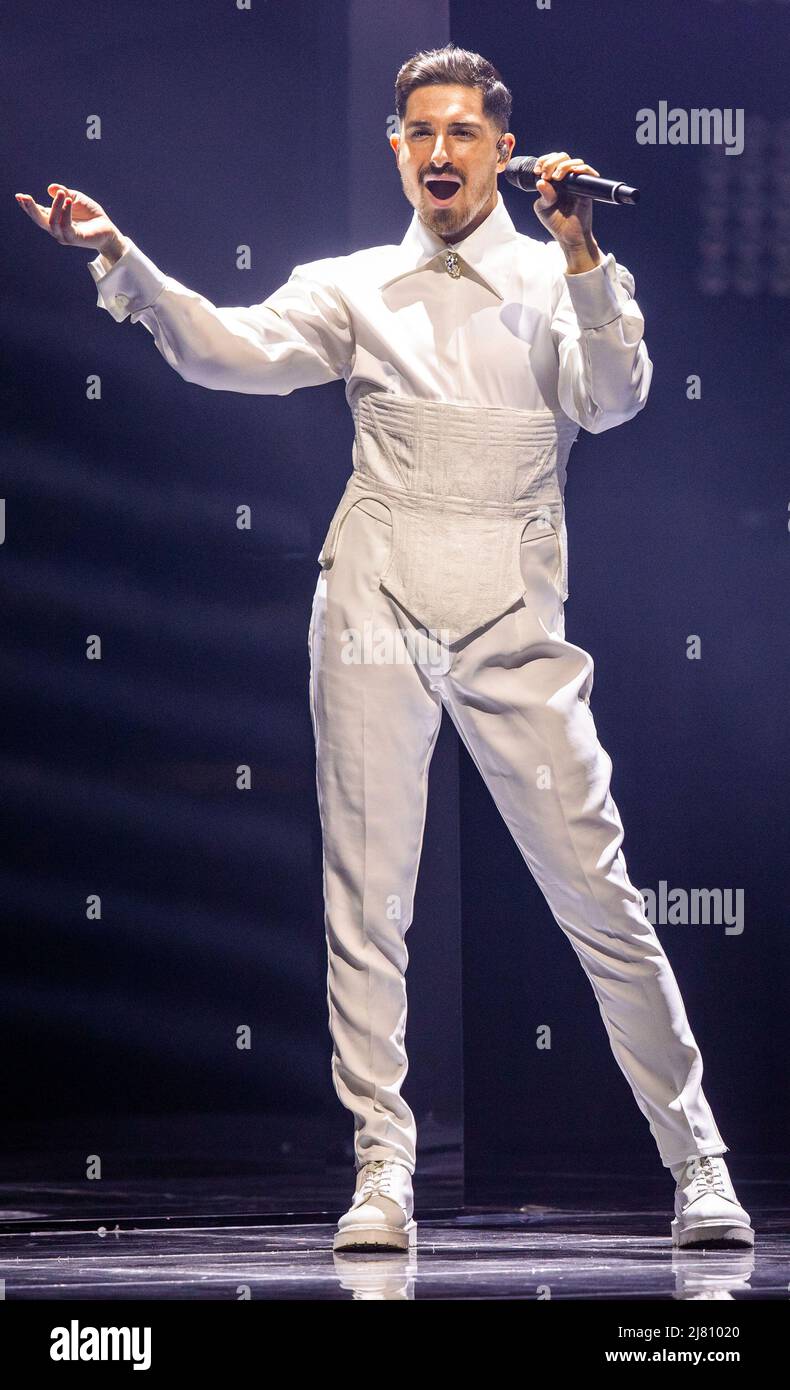 Turin, Italy. 11th May, 2022. Michael Ben David from Israel with the ...