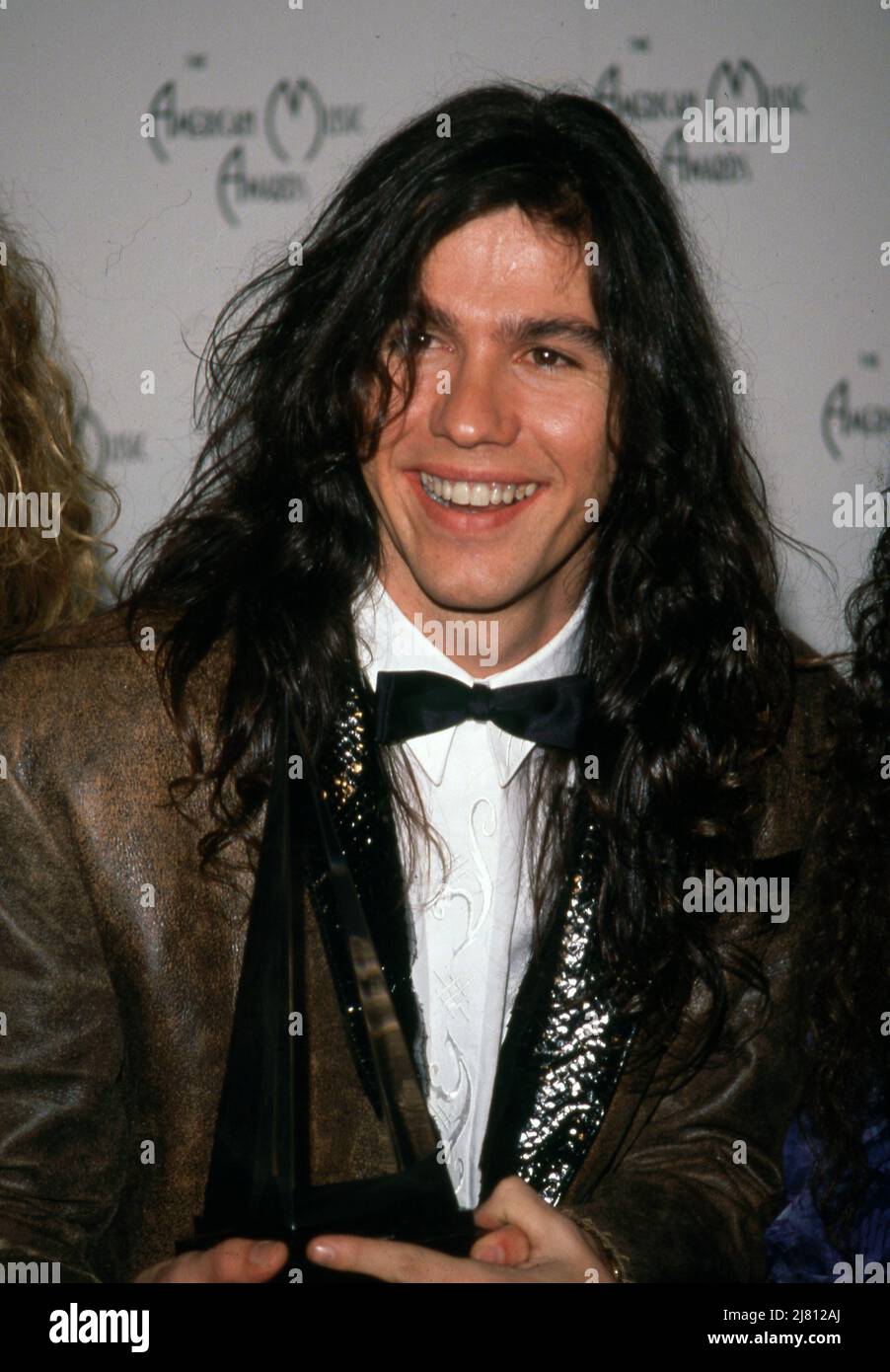Mark Slaughter at The 18th Annual American Music Awards were held on ...