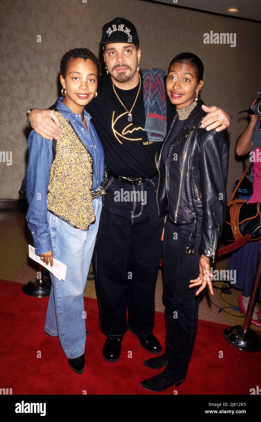 Sinbad and sisters Donna Adkins and Dorothea Adkins 1992 Credit: Ralph ...