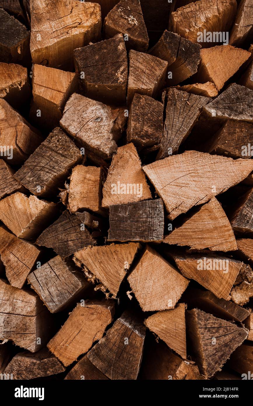 Firewood fuel timber wooden outdoors hi-res stock photography and ...