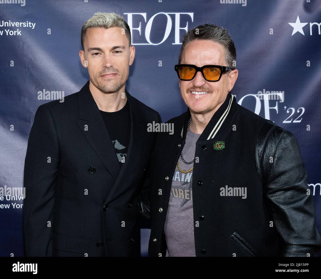 Keith Lissner and guest attend the FIT’s Future of Fashion Runway Show ...