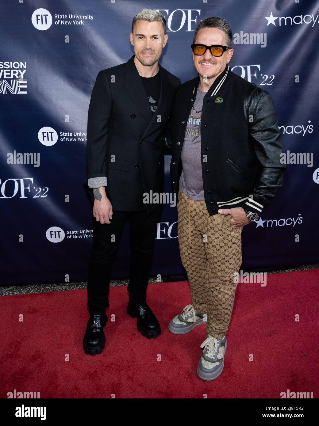 Keith Lissner and guest attend the FIT’s Future of Fashion Runway Show ...