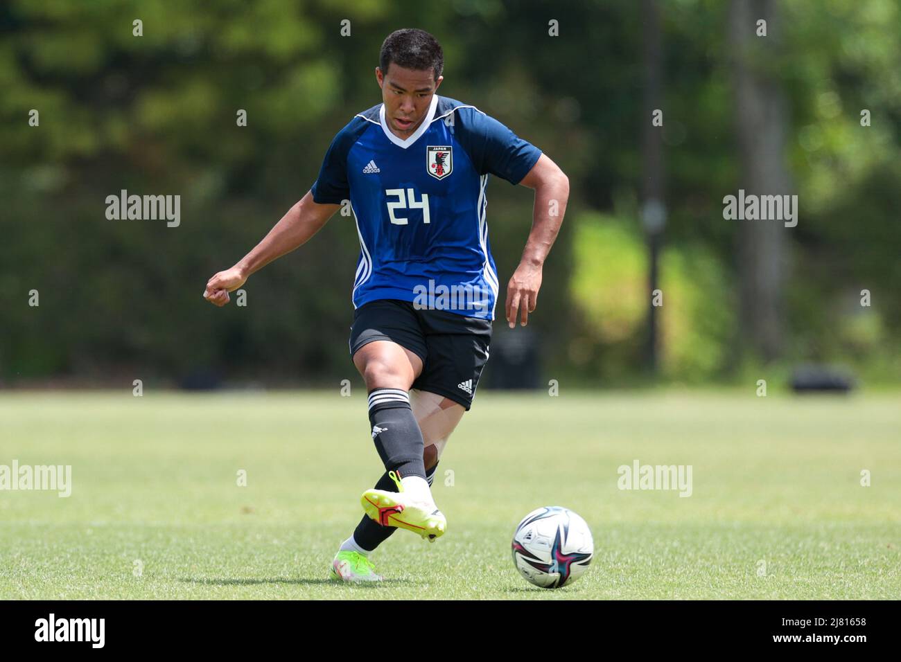 Chiba, Japan. 11th May, 2022. Taiga Hata (JPN) Football/Soccer : U-21 ...