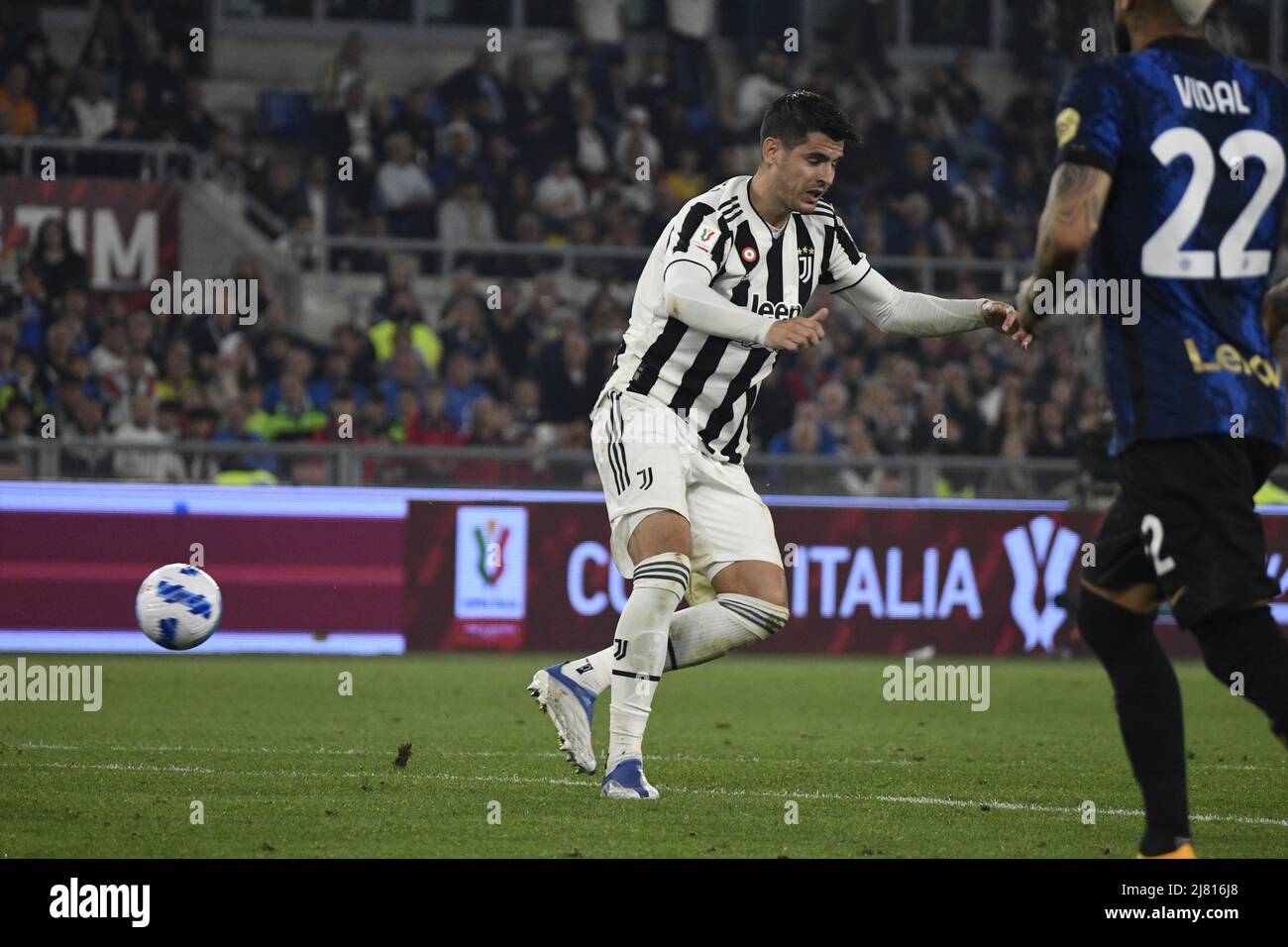 Alvaro Morata (Juventus) during the Italian Italy Cup match between ...