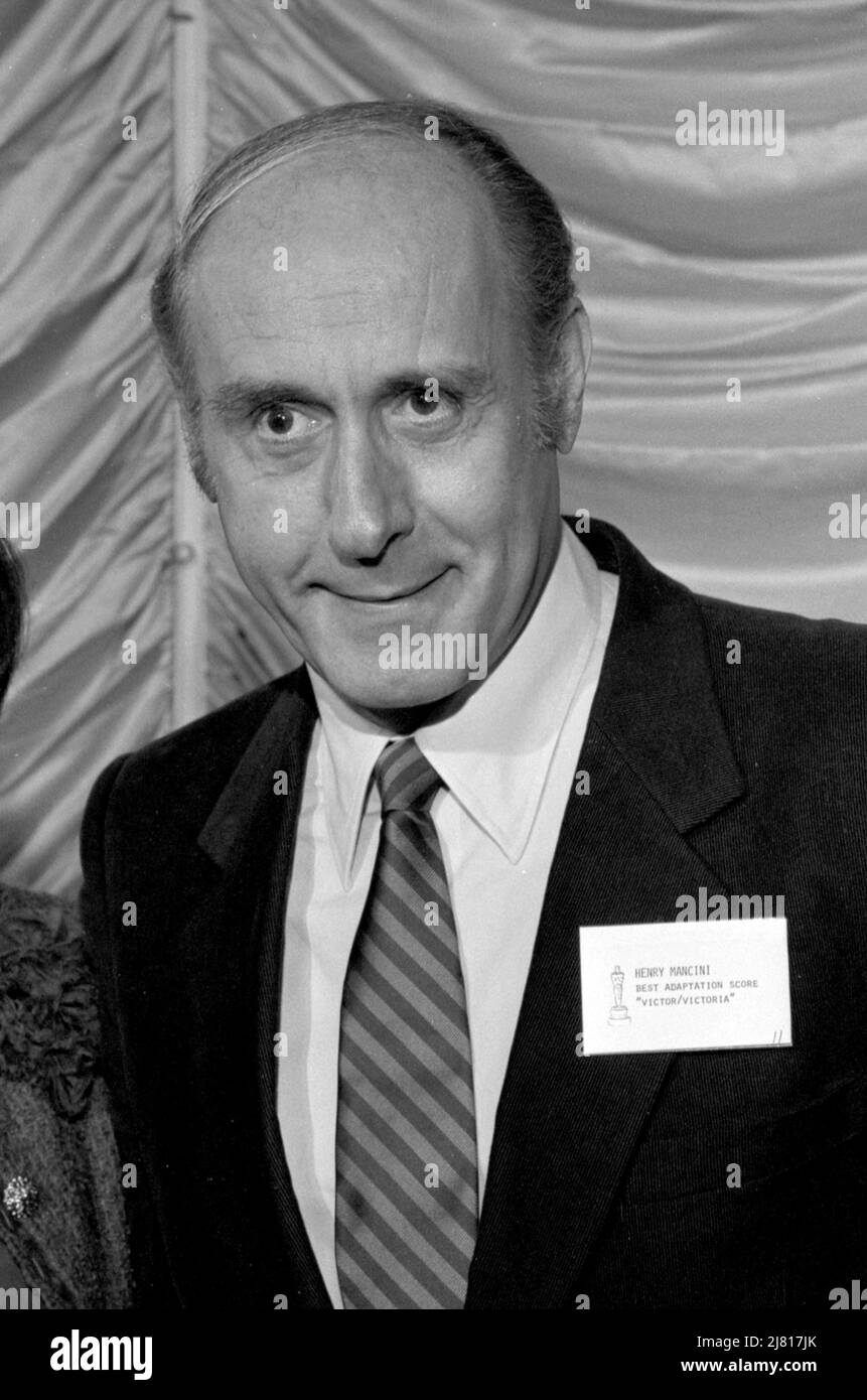 Henry mancini 1983 hi-res stock photography and images - Alamy