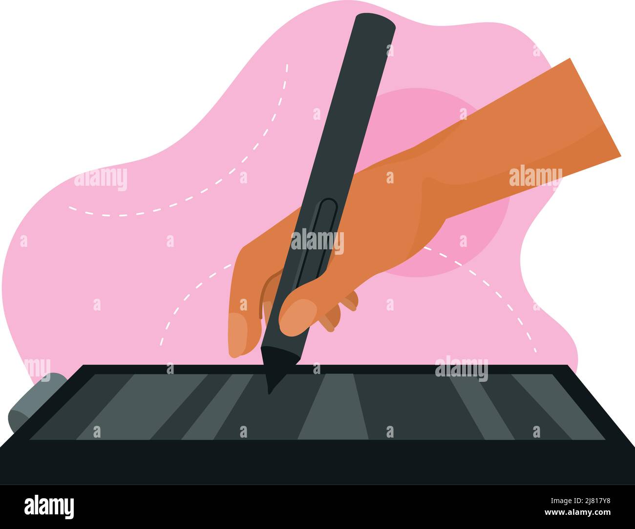 hand writing in clipboard icon Stock Vector Image & Art - Alamy