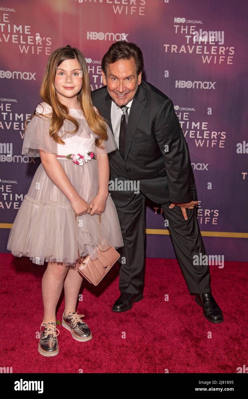 NEW YORK, NEW YORK - MAY 11: David Nutter and Everleigh McDonell attend ...