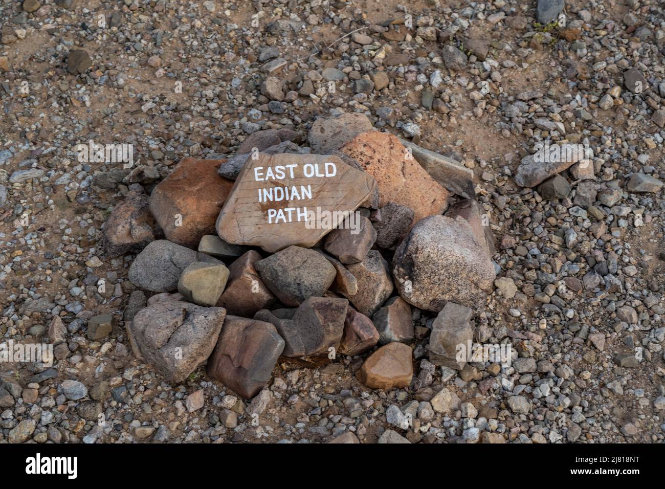 Tucson, AZ, USA - April 5, 2021: The East Old Indian Path Stock Photo ...