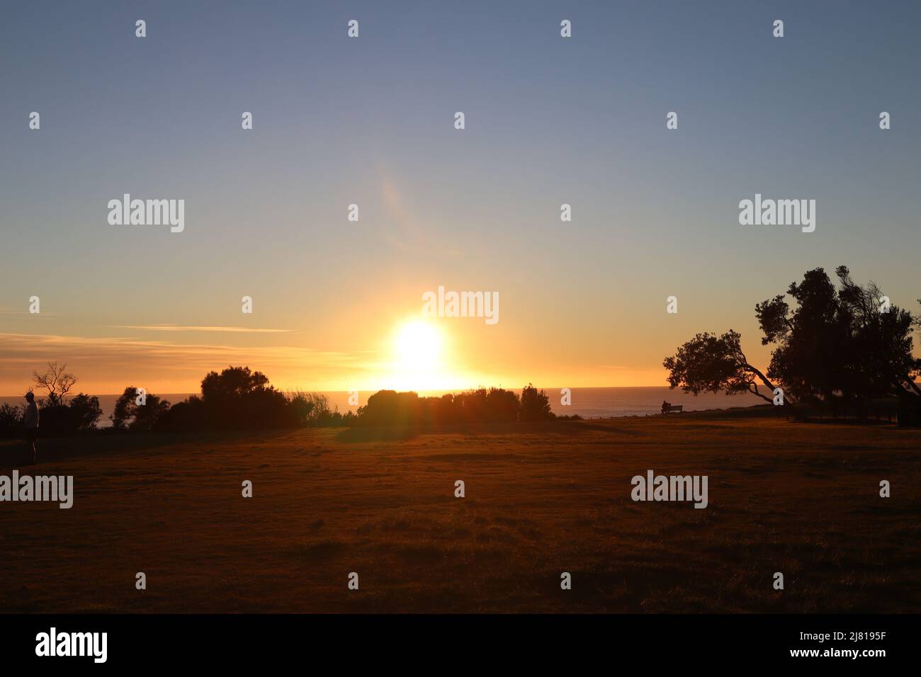 Golden hour light rays hi-res stock photography and images - Alamy