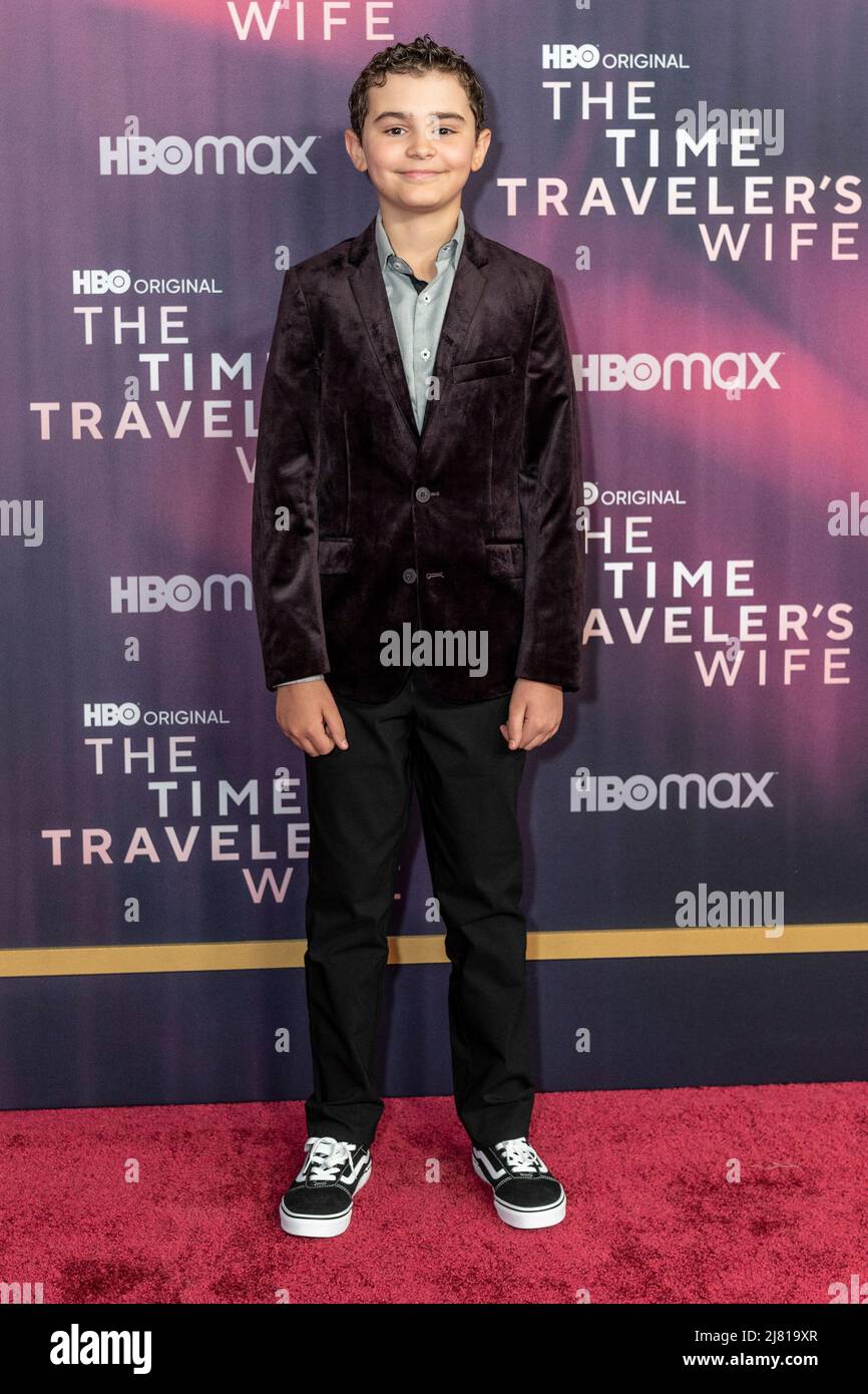 New York, US, May 11, 2022. Jason David attends HBO's The Time Traveler ...
