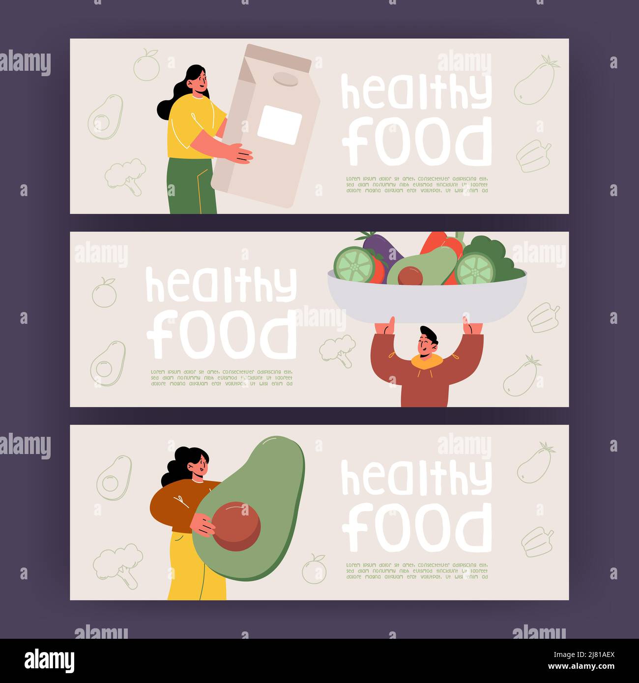 Food posters hi-res stock photography and images - Alamy