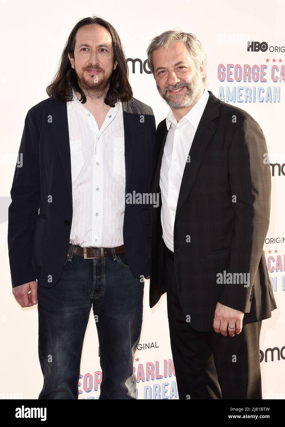 Los Angeles, CA, May 11, 2022. Michael Bonfiglio and Judd Apatow on the ...