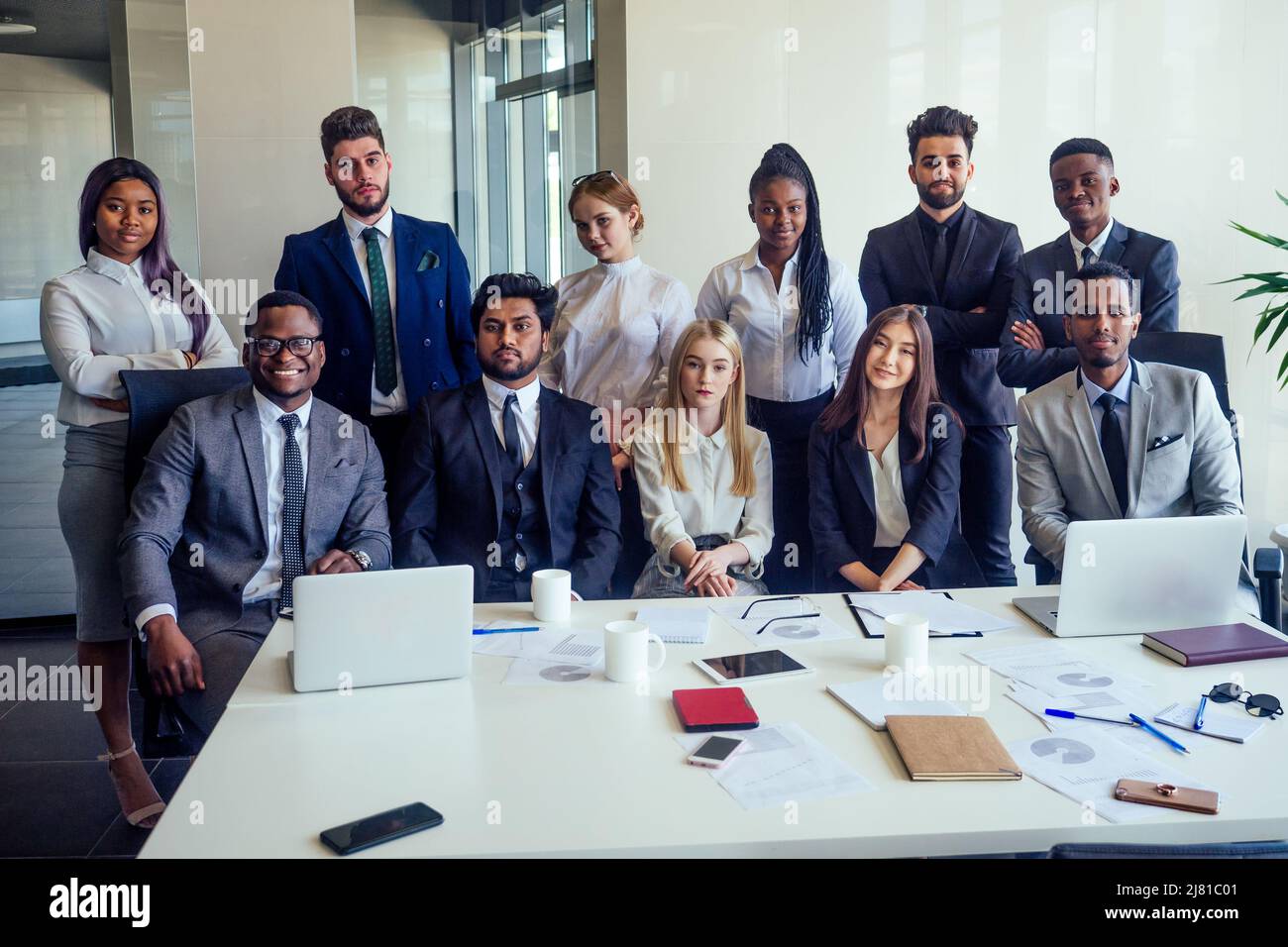 celebration international multi-cultural wear party hat businesswoman ...