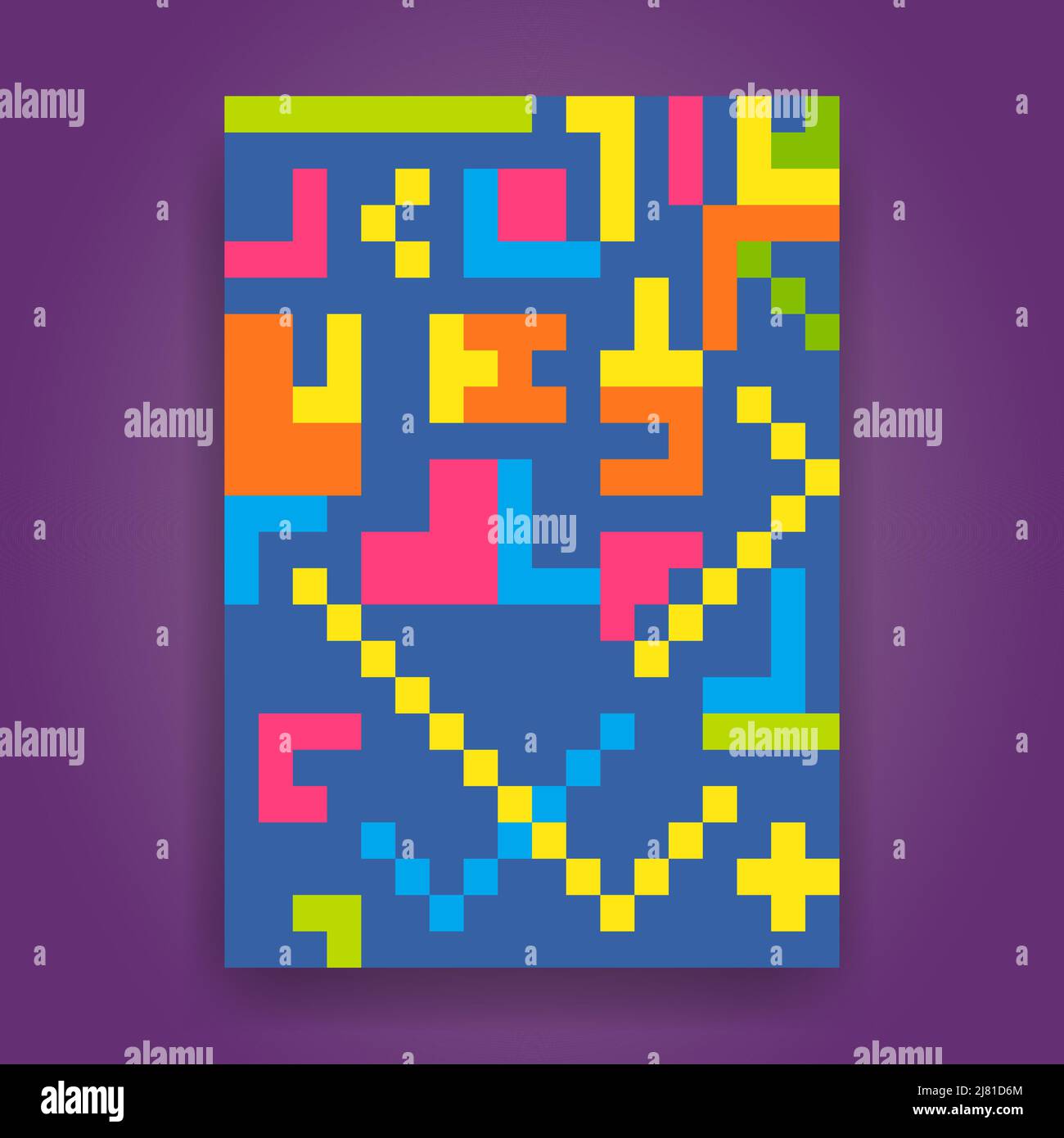 Tetris shapes hi-res stock photography and images - Alamy