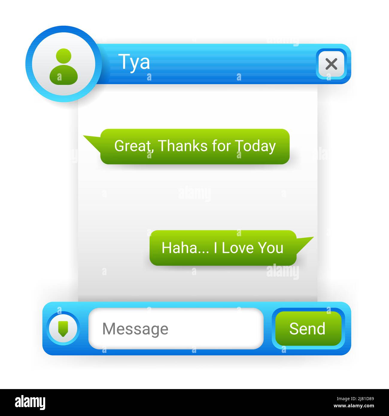 Pop up message Stock Vector Images - Alamy