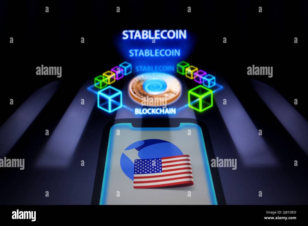 Algorithmic stablecoin hi-res stock photography and images - Alamy