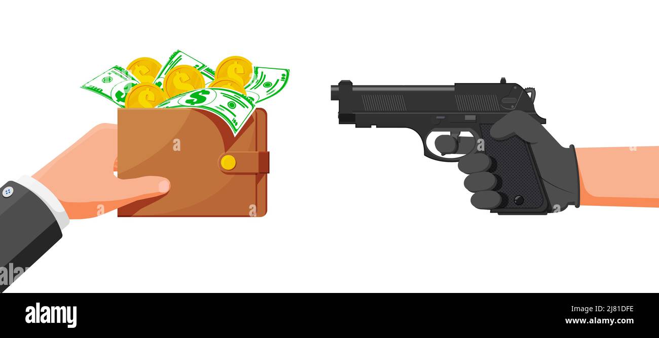 Man cartoon gun design hi-res stock photography and images - Alamy