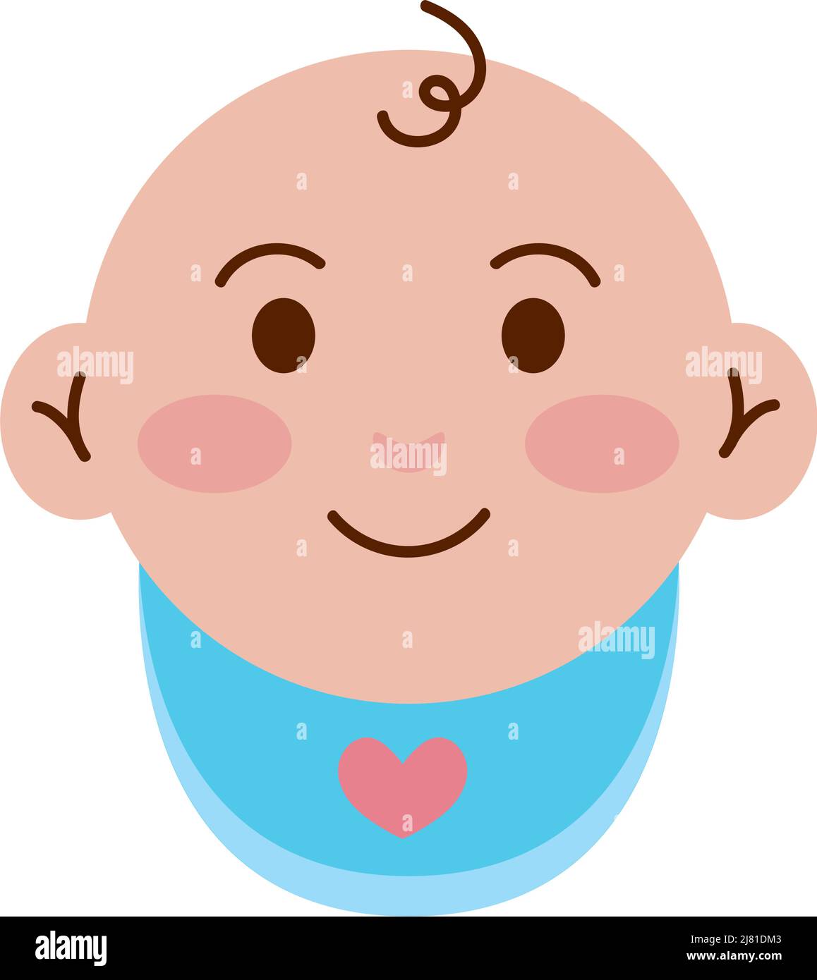 cute little baby character icon Stock Vector Image & Art - Alamy