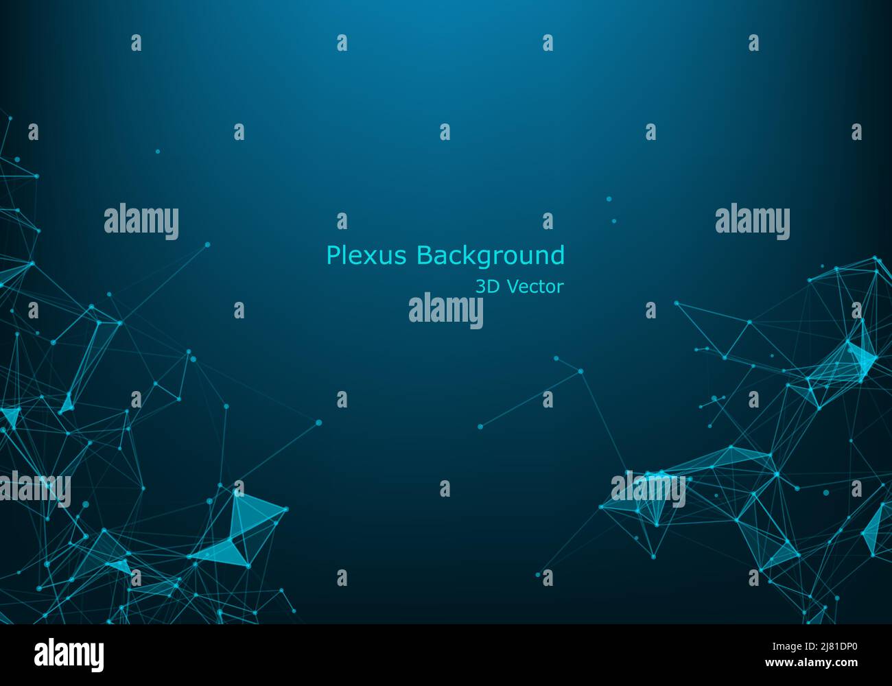 Geometric connected line and dots. Simple technology graphic background ...