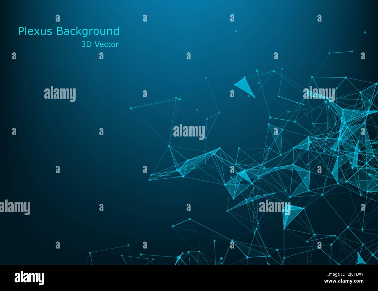 Geometric connected line and dots. Simple technology graphic background ...