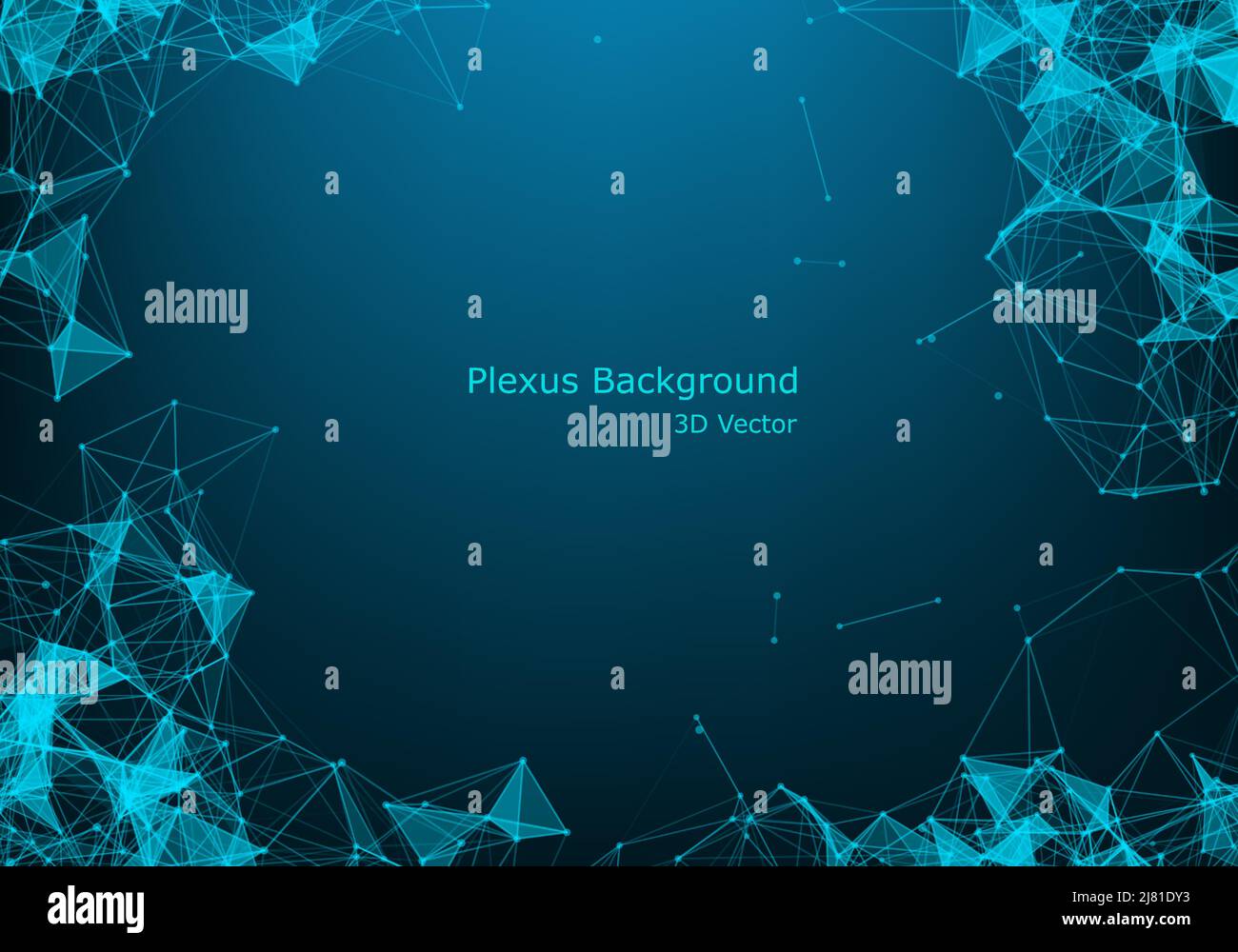 Geometric graphic background molecule and communication. Big data complex with compounds. Lines ...