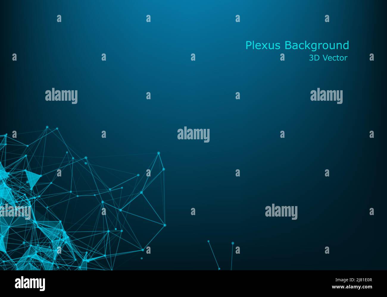 Data Technology Background Big Data Visualization Connecting Dots And