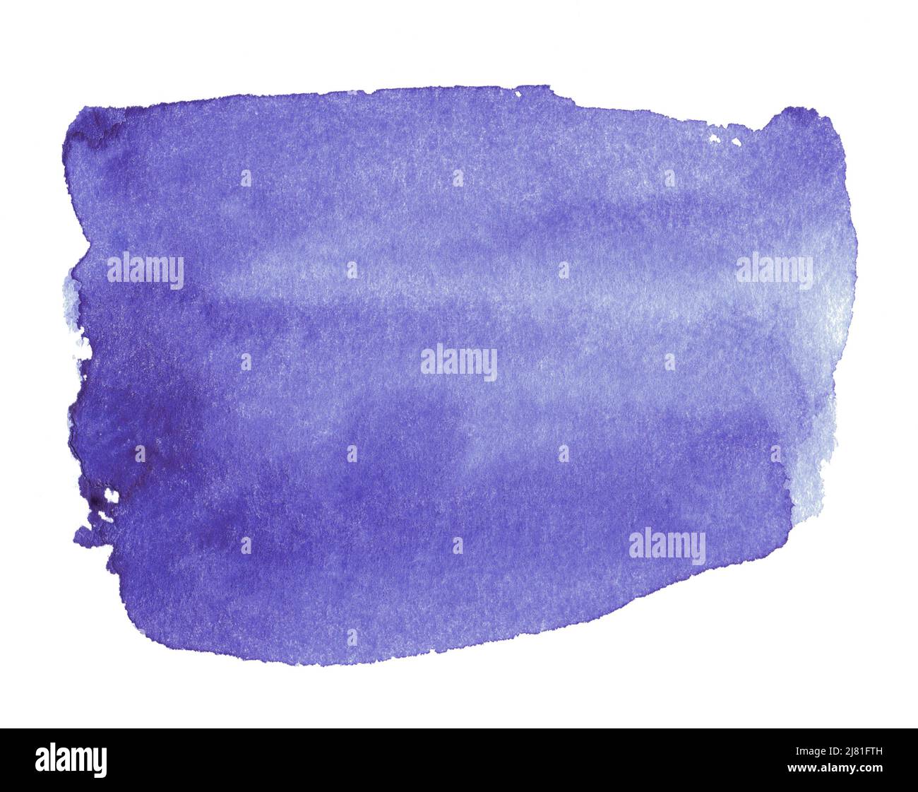 Purple watercolor shape. Abstract background for text or logo isolated ...