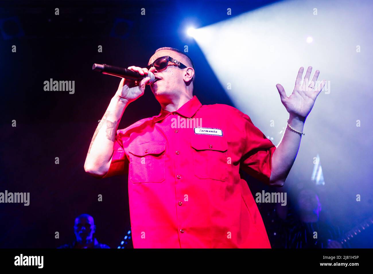 Italian hip-hop duo Sottotono in concert, Milan, Italy Stock Photo - Alamy