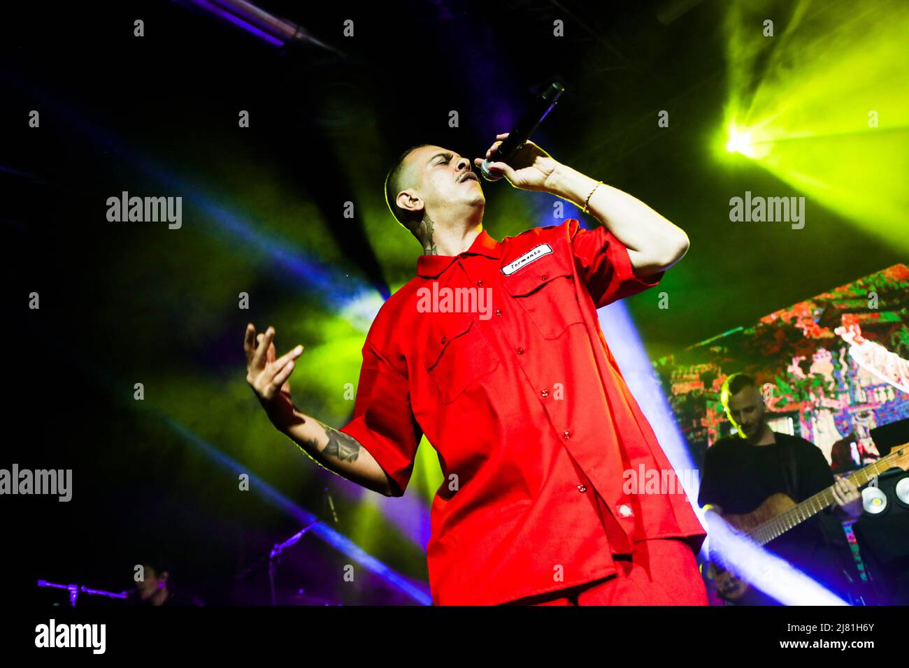 Italian hip-hop duo Sottotono in concert, Milan, Italy Stock Photo - Alamy