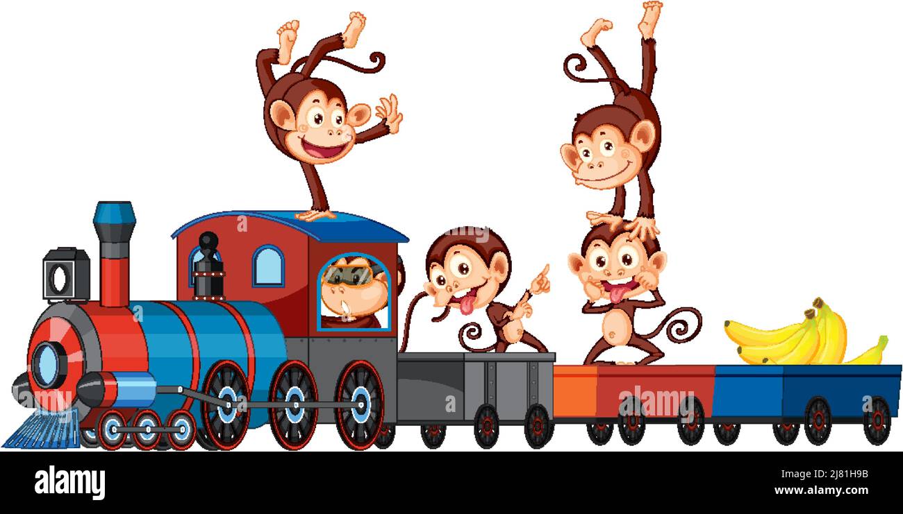 Five monkeys hi-res stock photography and images - Alamy