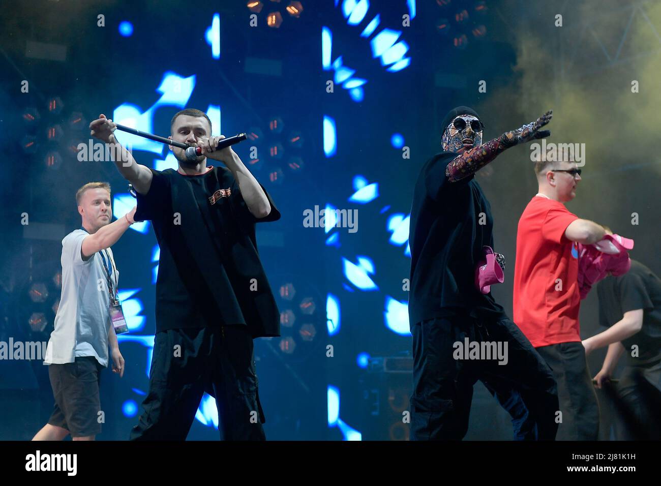 Turin, 11 may 2022, Italy Eurovision Village, Parco del Valentino ...