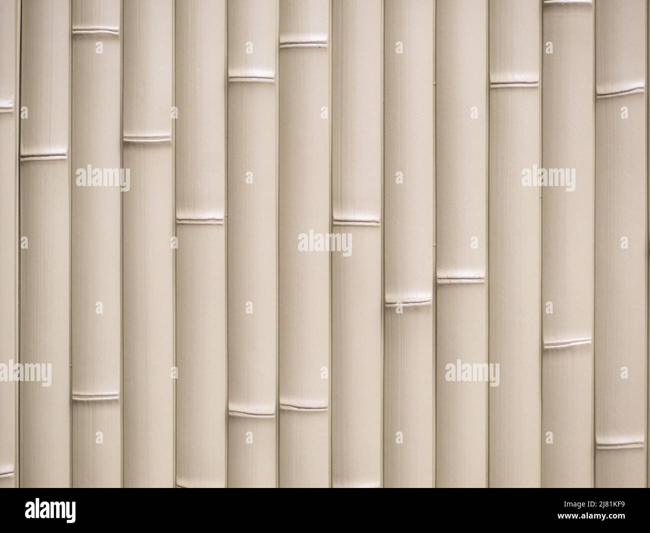 Texture of a light yellow bamboo pattern wall Stock Photo - Alamy