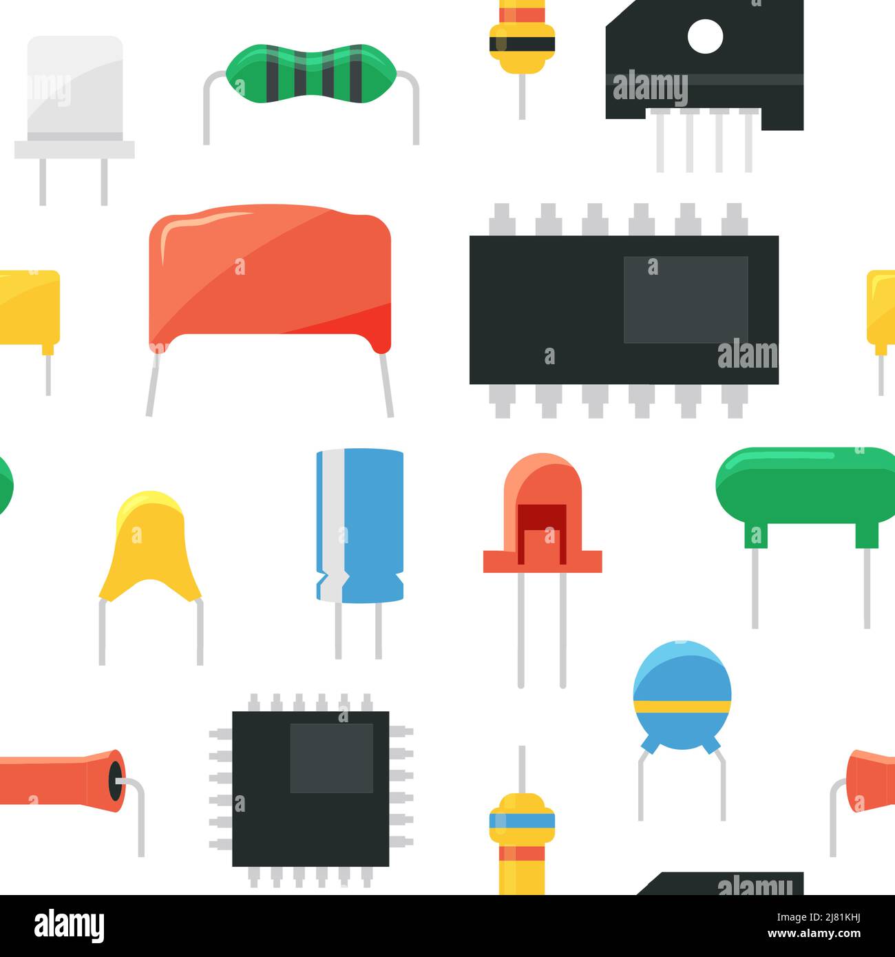 Capacitor illustration hi-res stock photography and images - Alamy