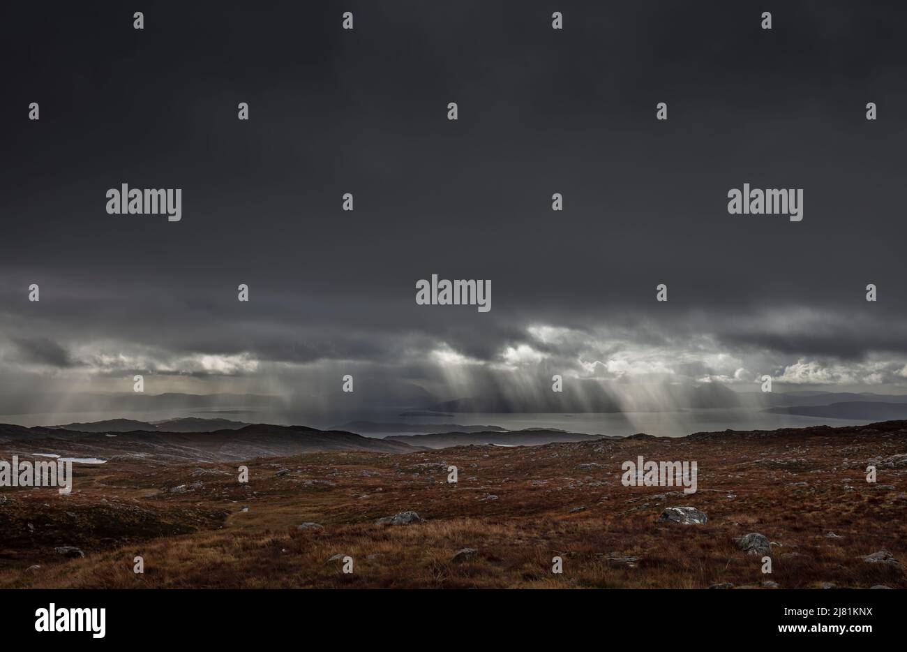 Distant storm hi-res stock photography and images - Alamy