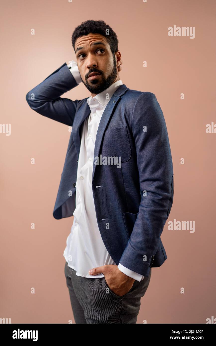 Confident successful multiracial businessman hi-res stock photography ...